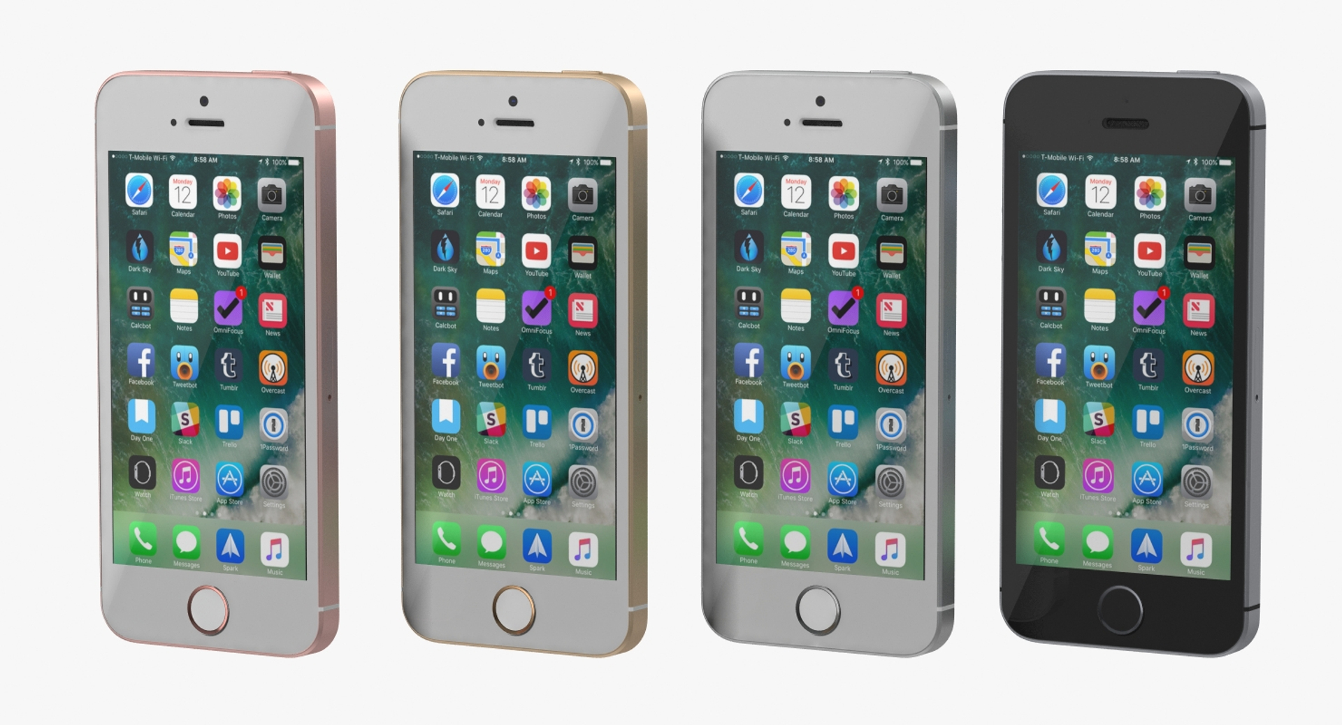 Iphone Se 3D Model - TurboSquid 1201837