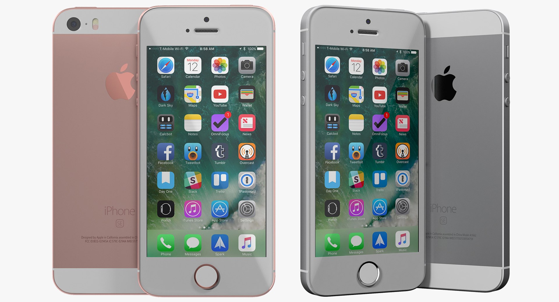 Iphone Se 3D Model - TurboSquid 1201837