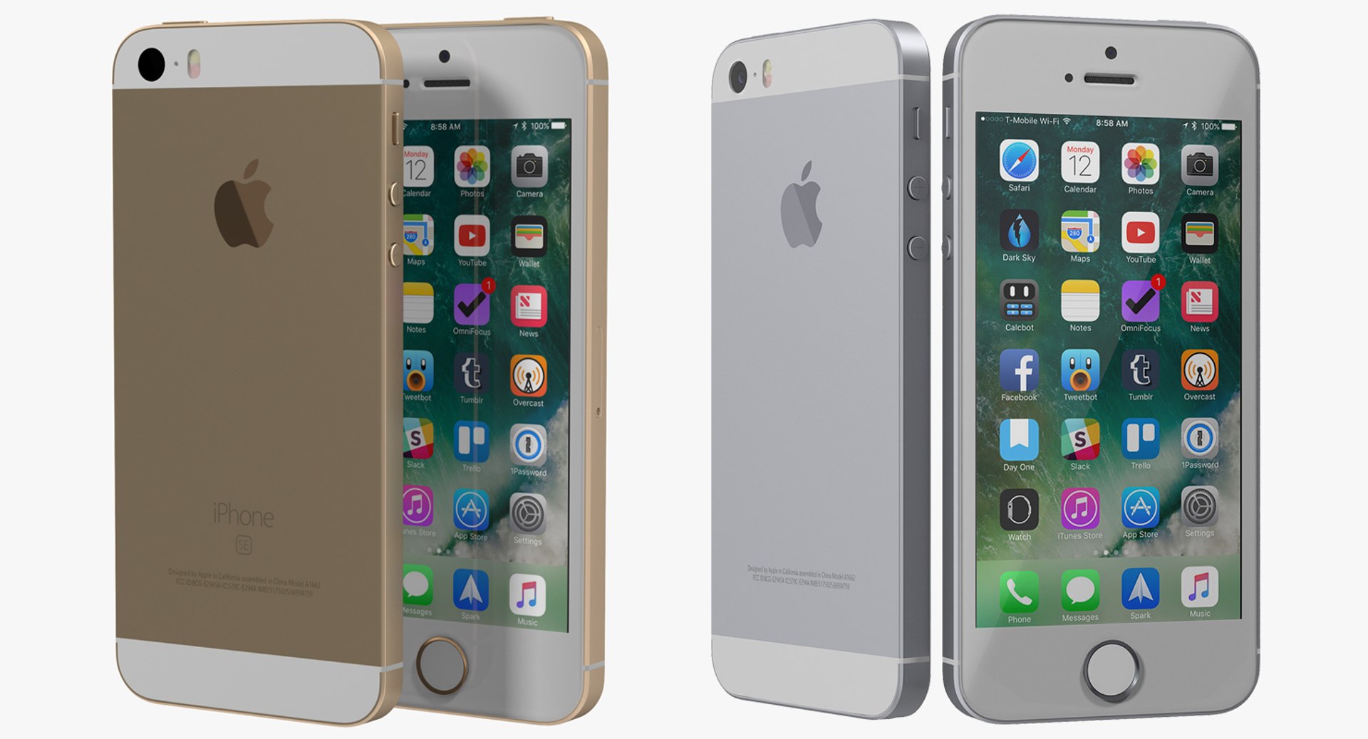 Iphone Se 3D Model - TurboSquid 1201837