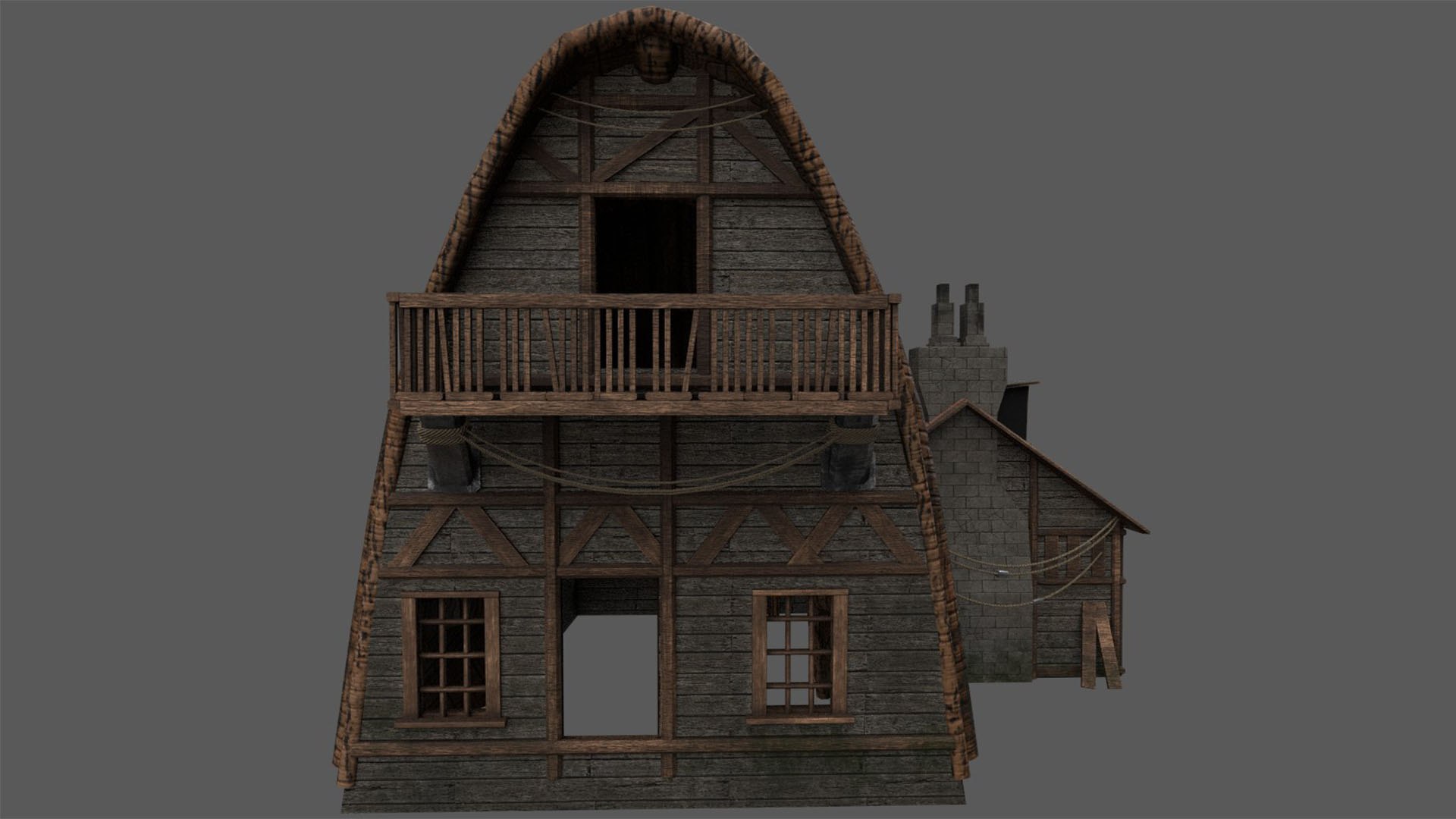 3D model SMPreFabShipHouseLarge - TurboSquid 1831408