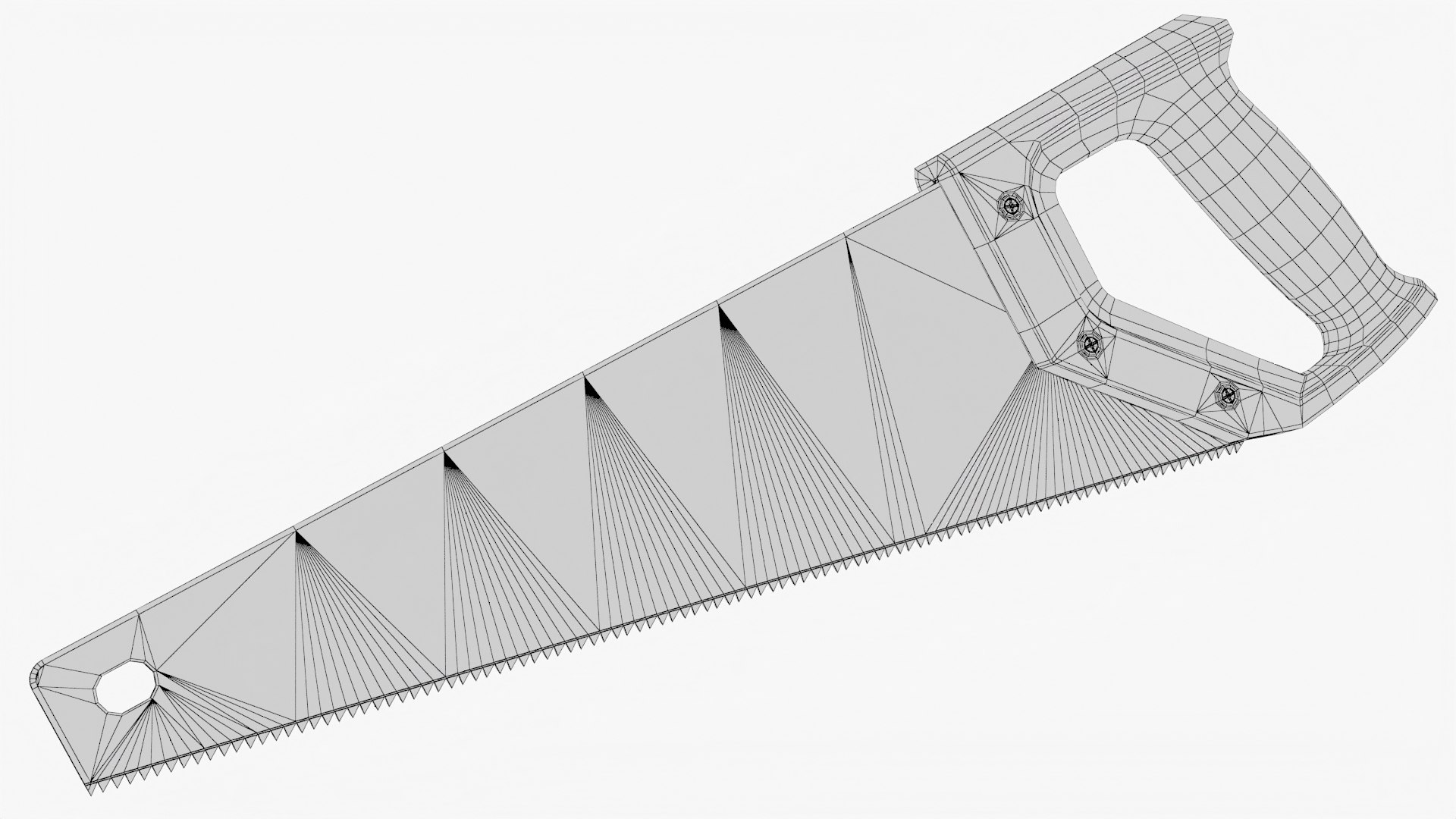 3D Model Hacksaw Wood 01 - TurboSquid 1884184