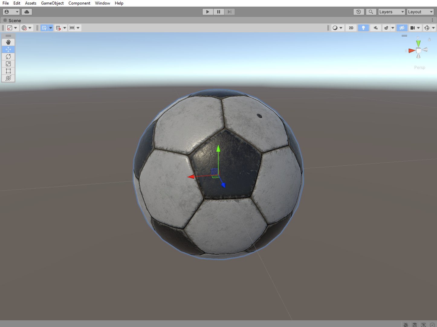 3D Soccer Ball Prop Game-Ready Model - TurboSquid 2070738