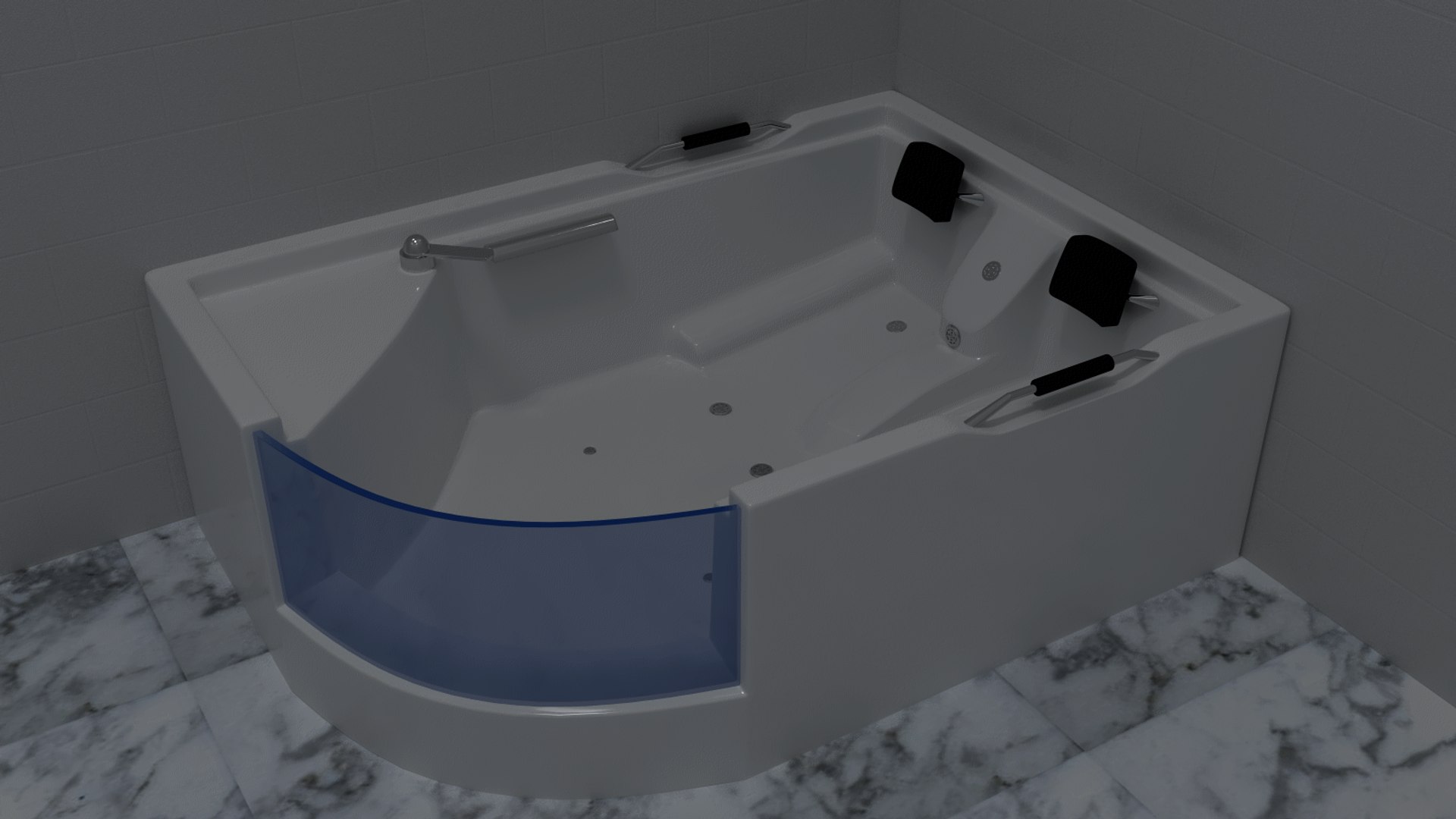 Jacuzzi 3D Model - TurboSquid 1502963