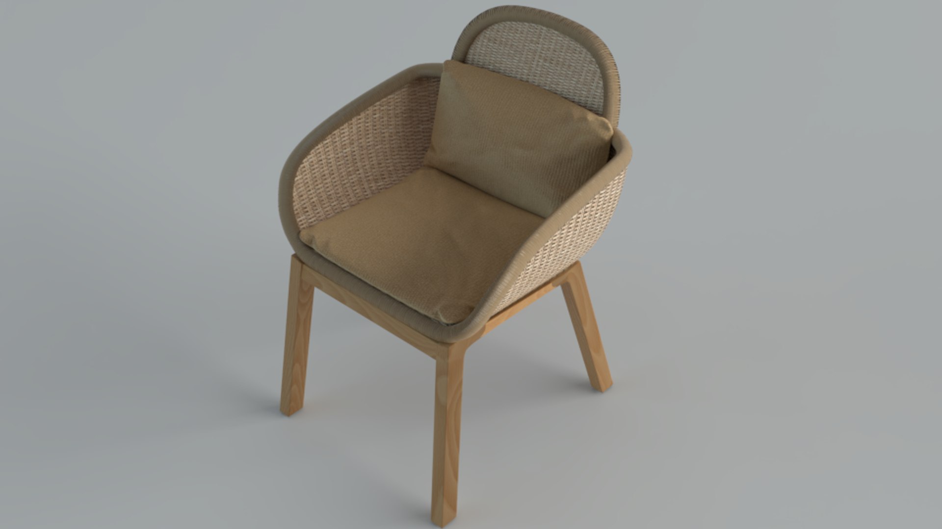 Chairsoutdoor Kettal Vimini 3D - TurboSquid 1408868