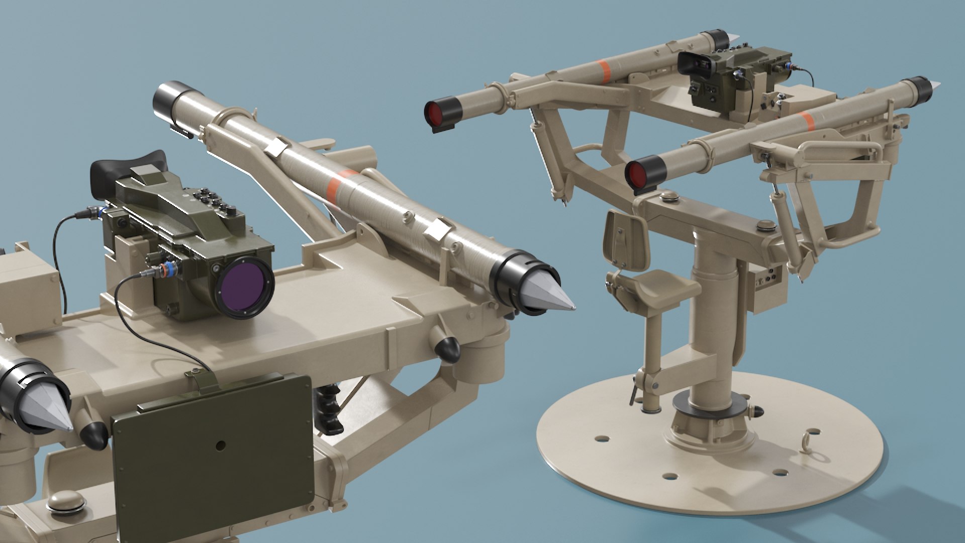 Mistral Atlas Missile Launcher 3D Model - TurboSquid 2391831