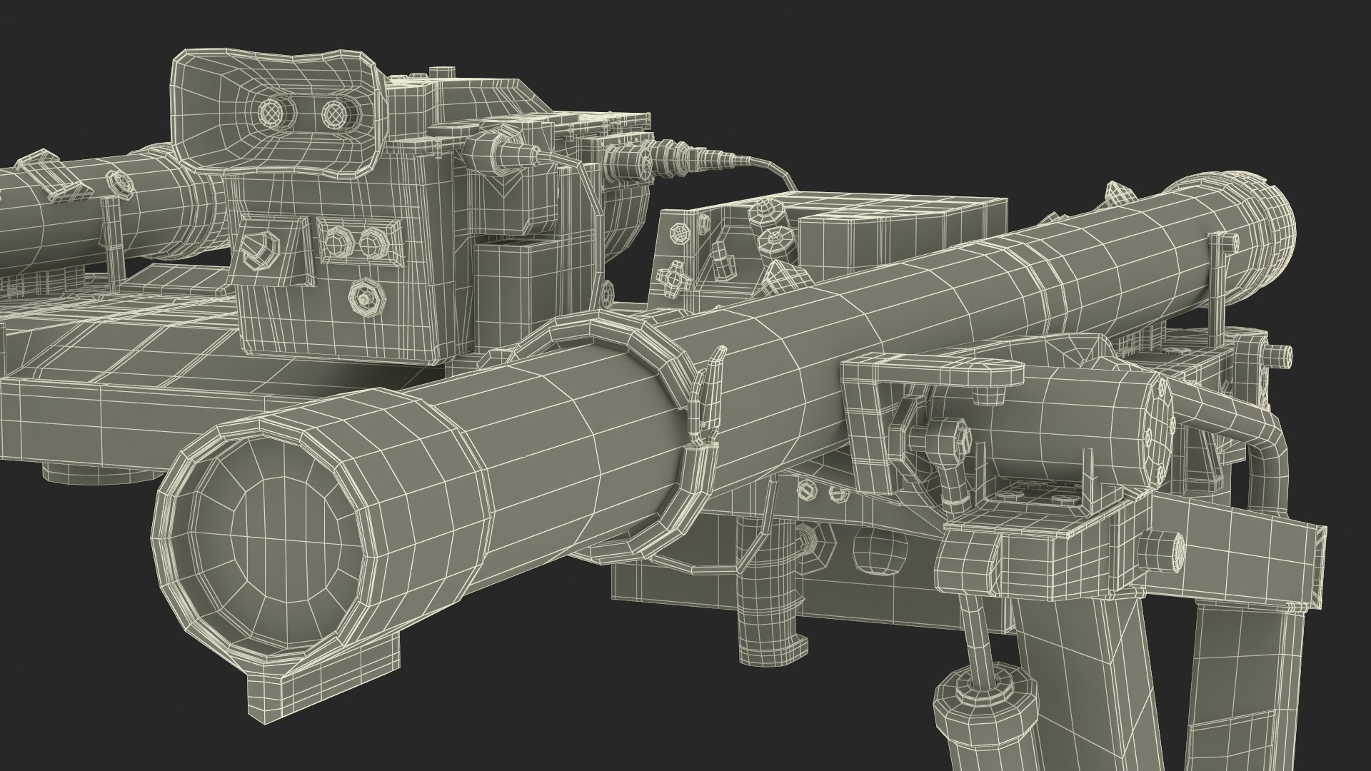 Mistral Atlas Missile Launcher 3D Model - TurboSquid 2391831