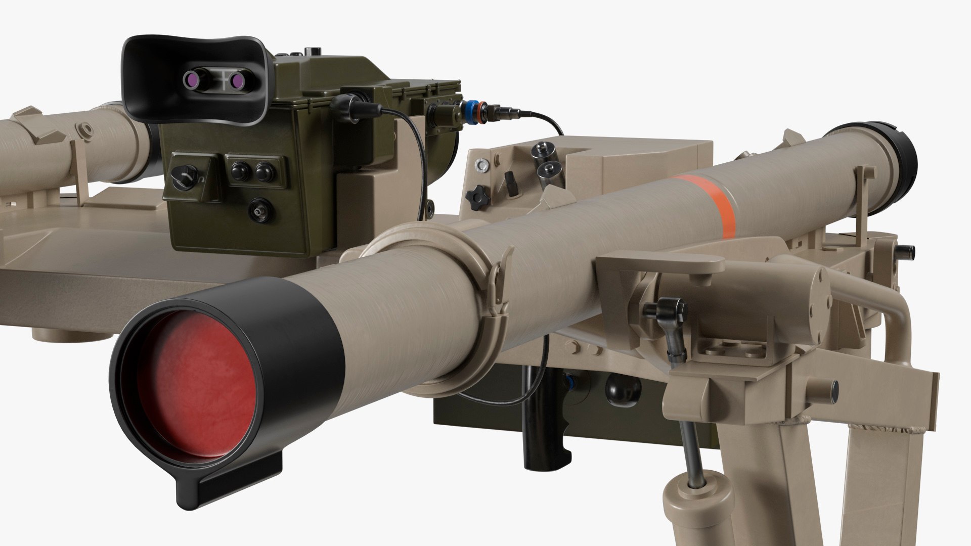 Mistral Atlas Missile Launcher 3D Model - TurboSquid 2391831