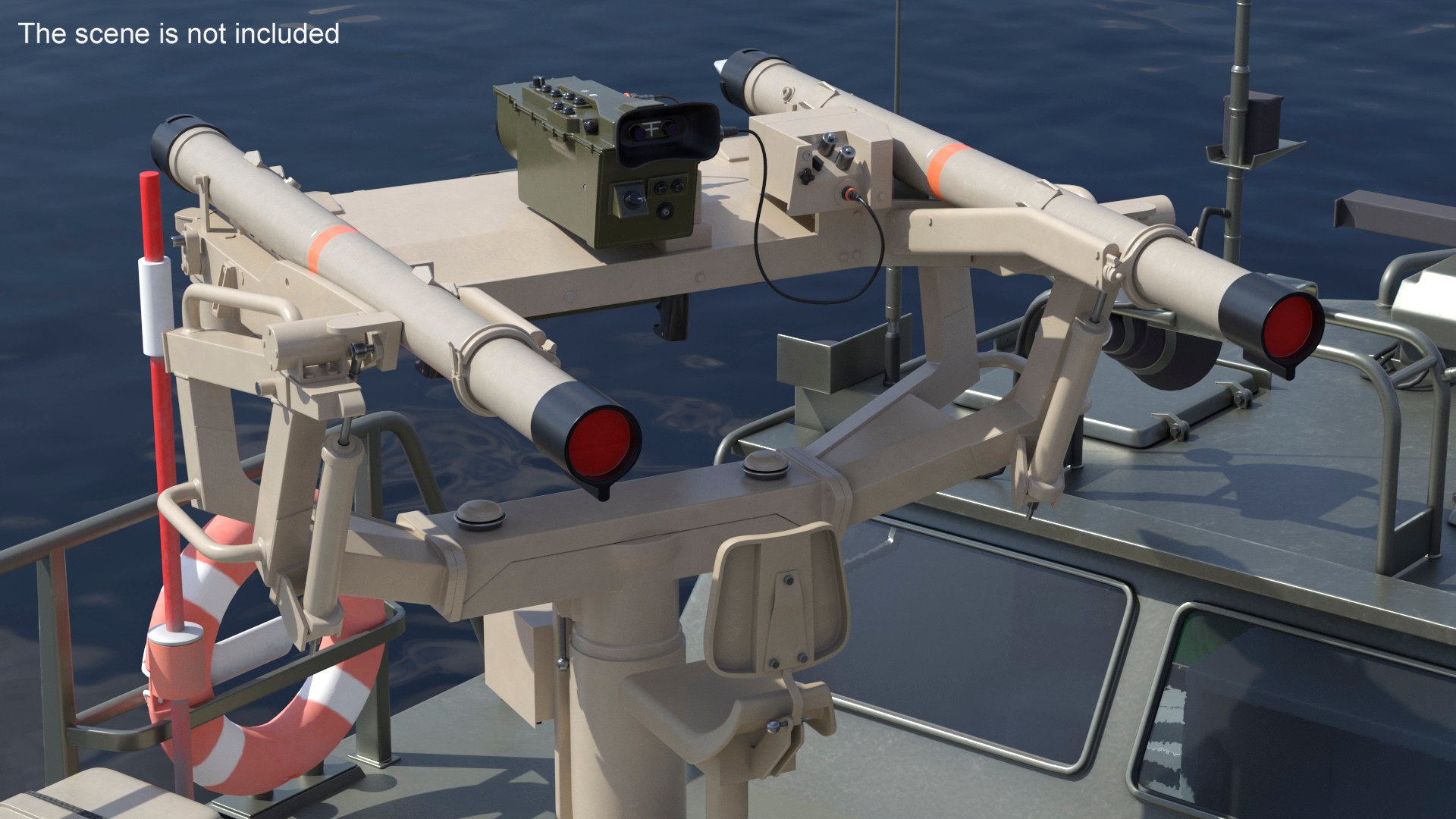 Mistral Atlas Missile Launcher 3D Model - TurboSquid 2391831