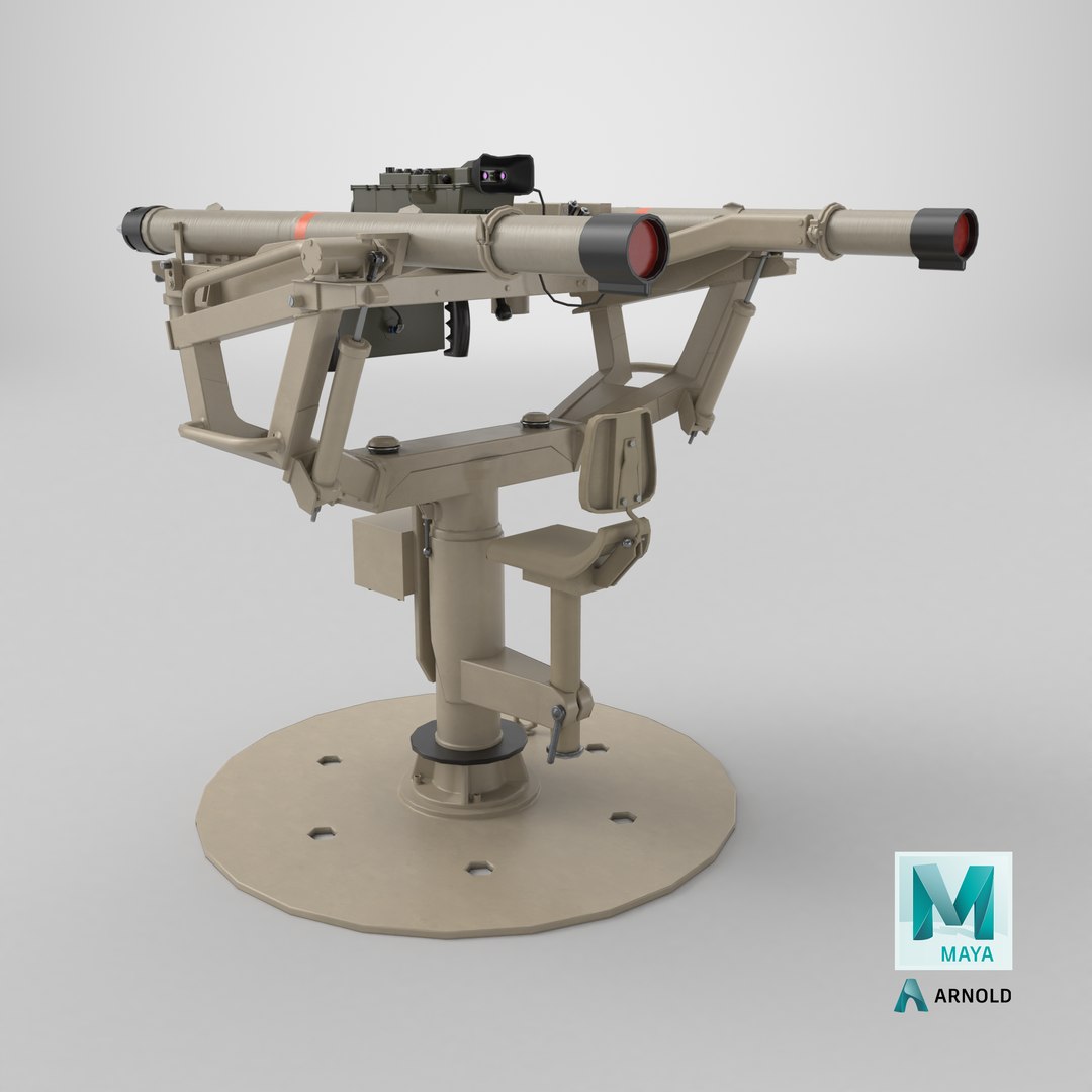 Mistral Atlas Missile Launcher 3D Model - TurboSquid 2391831