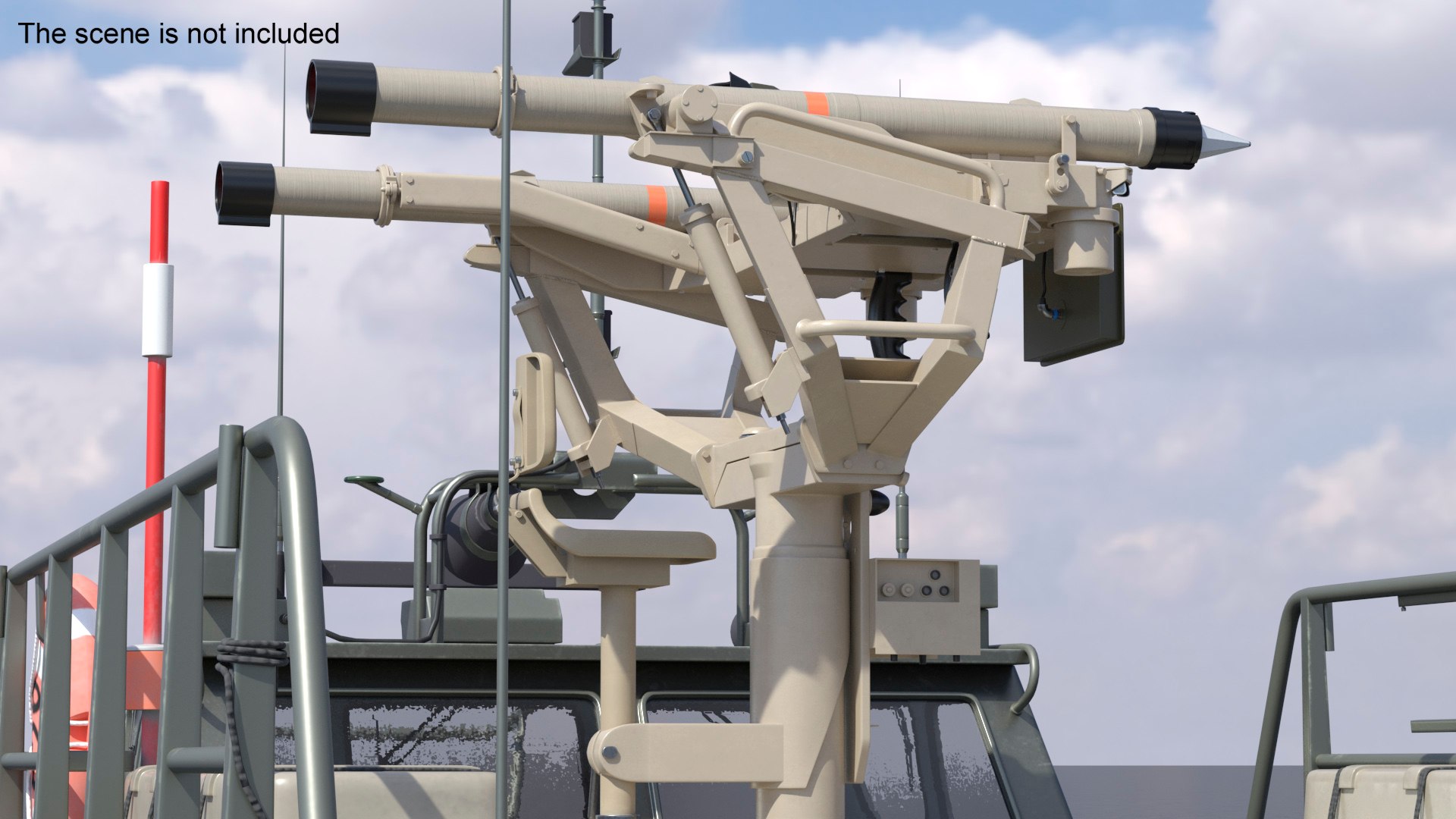 Mistral Atlas Missile Launcher 3D Model - TurboSquid 2391831