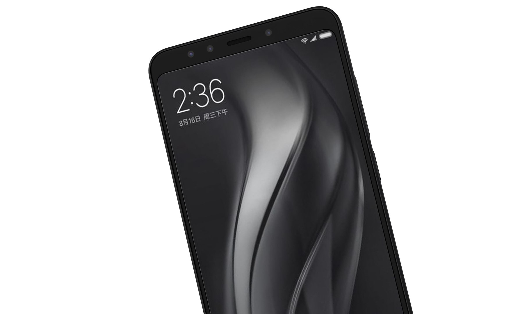 3D Xiaomi Redmi 5 Black Model - TurboSquid 1257228