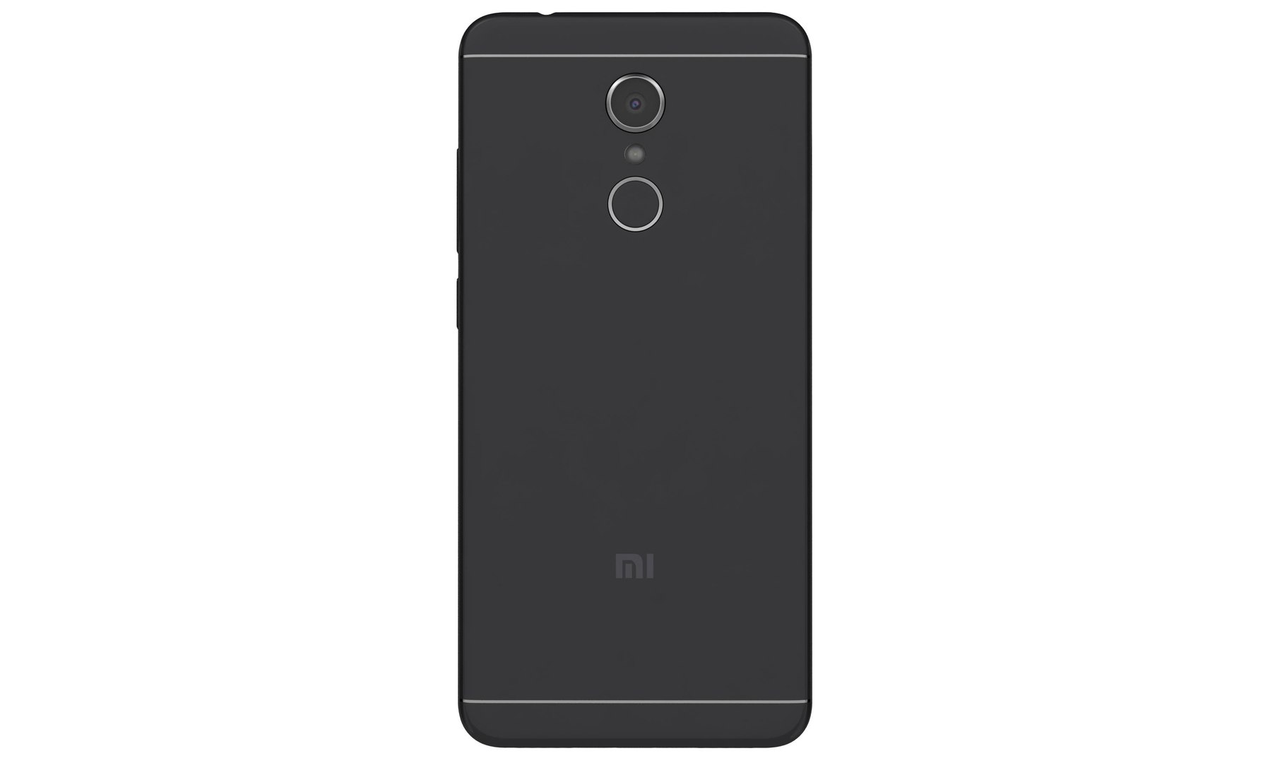 3D Xiaomi Redmi 5 Black Model - TurboSquid 1257228