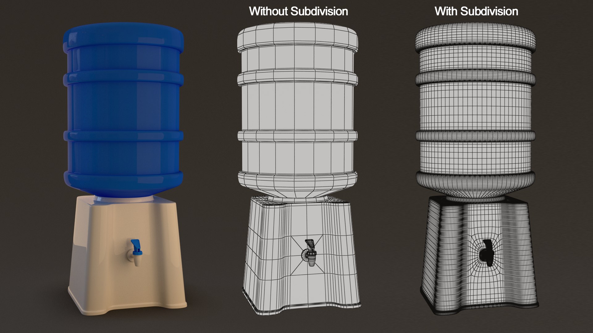 Gallon Water 3D - TurboSquid 1607736