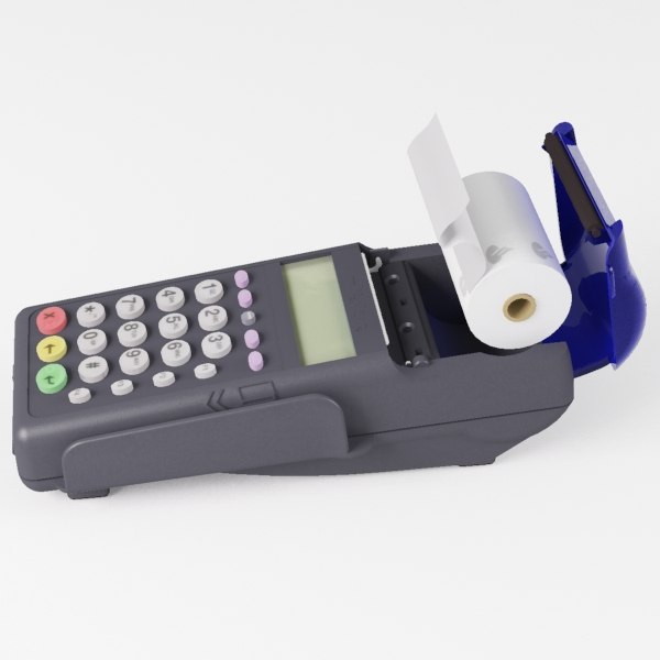 3d model credit card reader