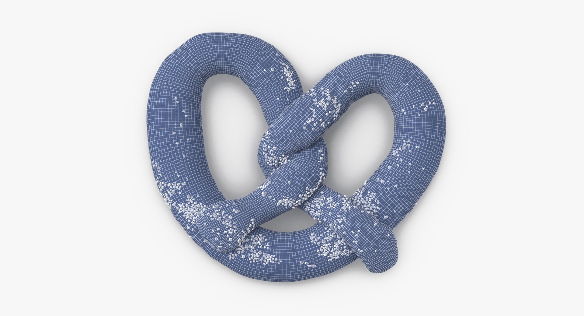 3D pretzel large 01 model - TurboSquid 1178377
