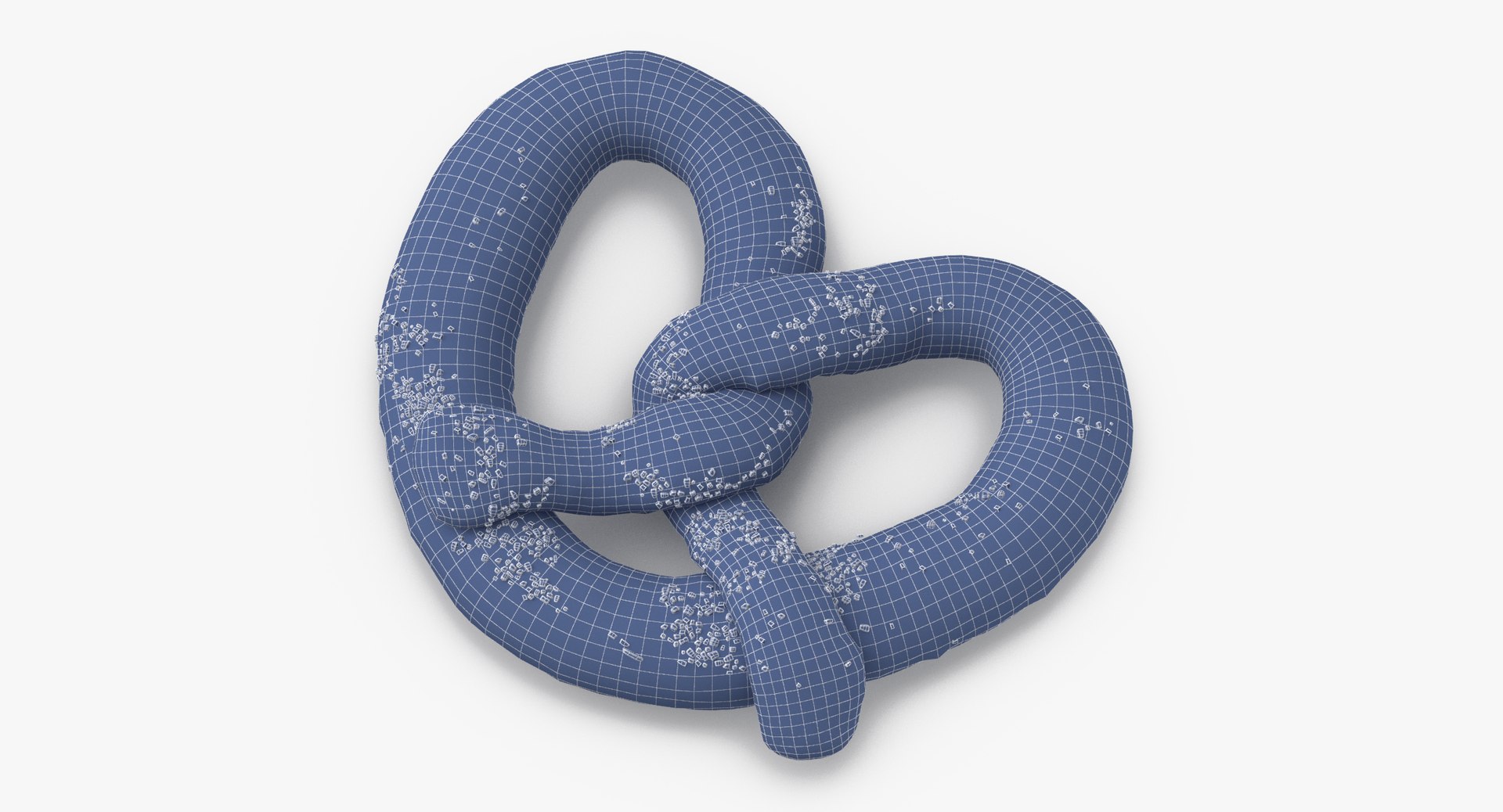 3D pretzel large 01 model - TurboSquid 1178377