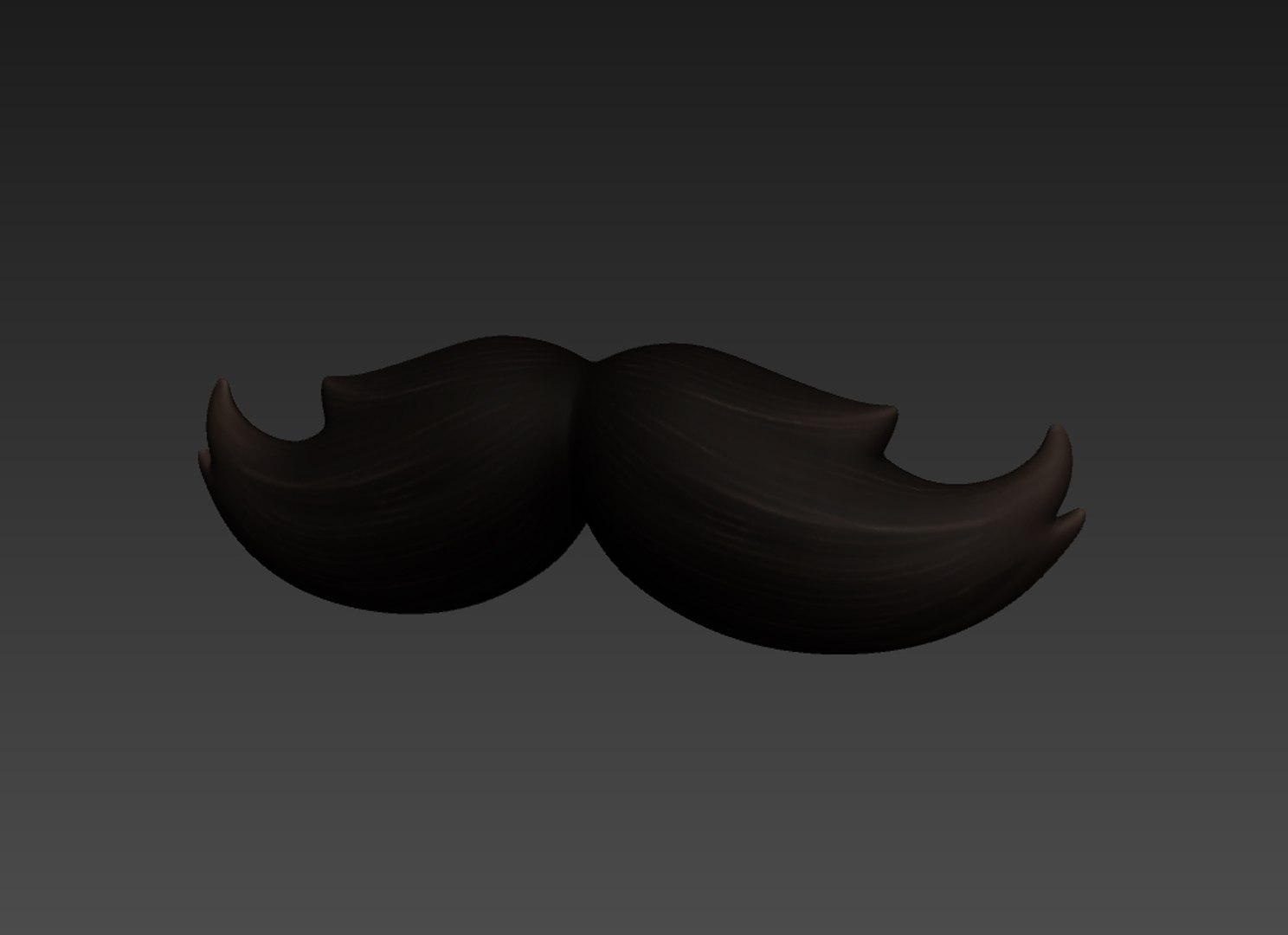 3D model mustache style - TurboSquid 1466316