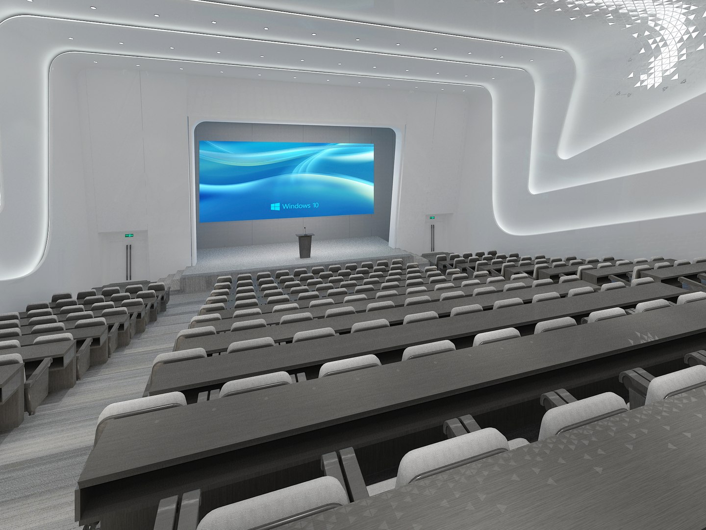 3D Lecture Hall 10 Model - TurboSquid 2125920