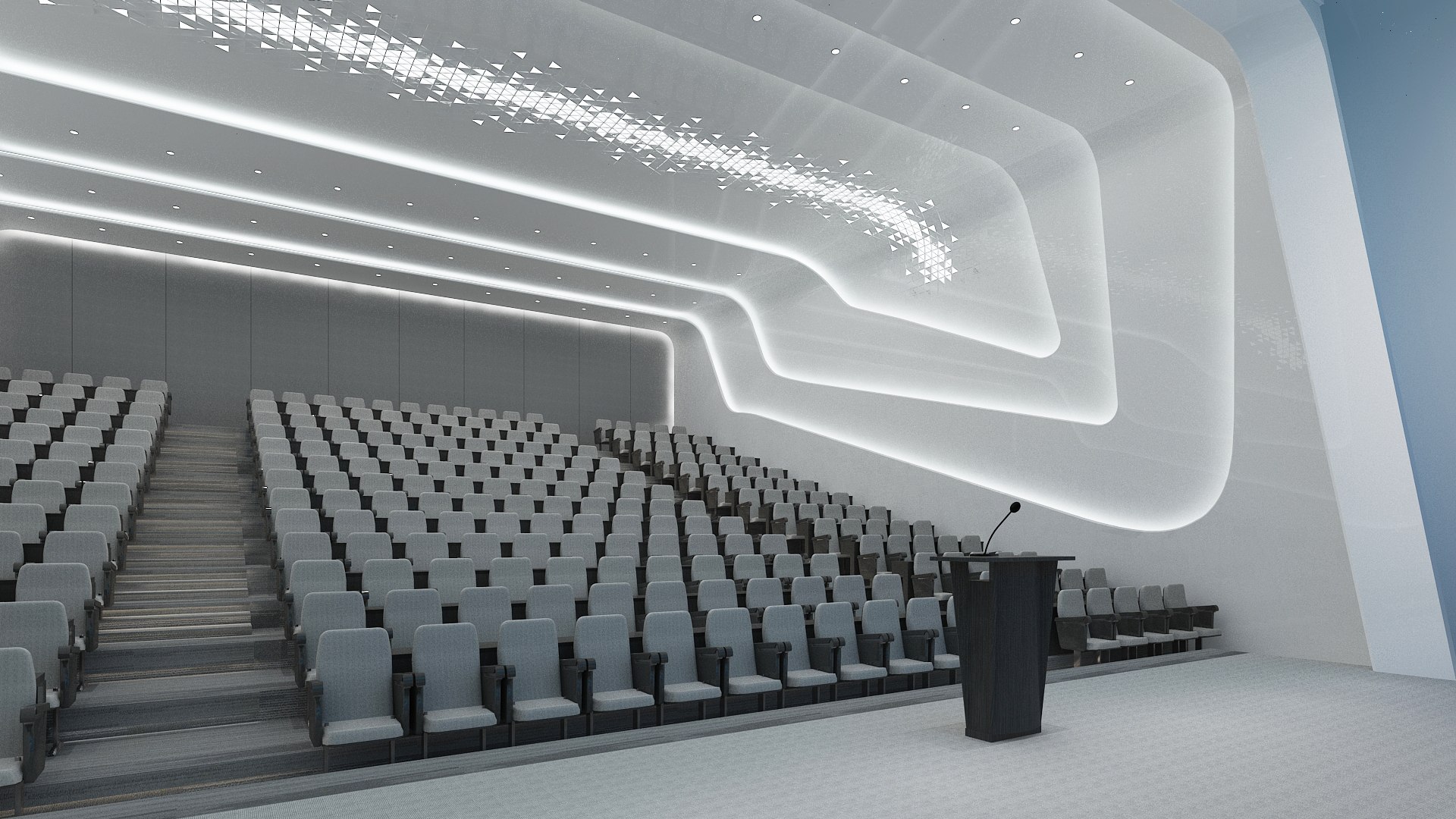 3D Lecture Hall 10 Model - TurboSquid 2125920