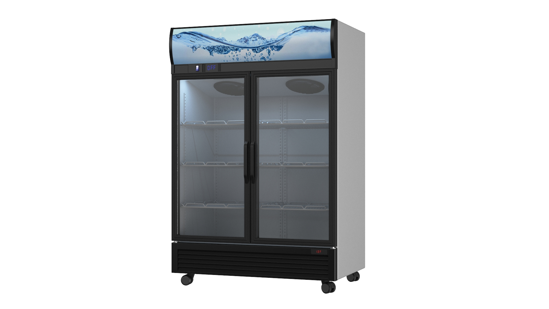 3D Detailed Commercial Fridge - TurboSquid 2031166