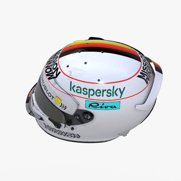 3D vettel 2020 helmet model - TurboSquid 1593903