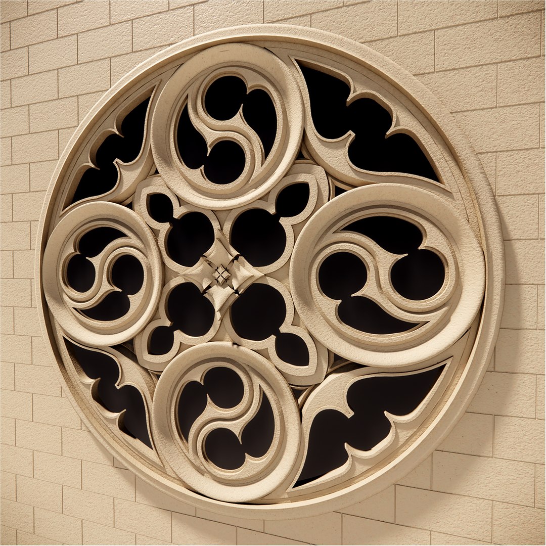 3D model Rose Window - TurboSquid 2106980