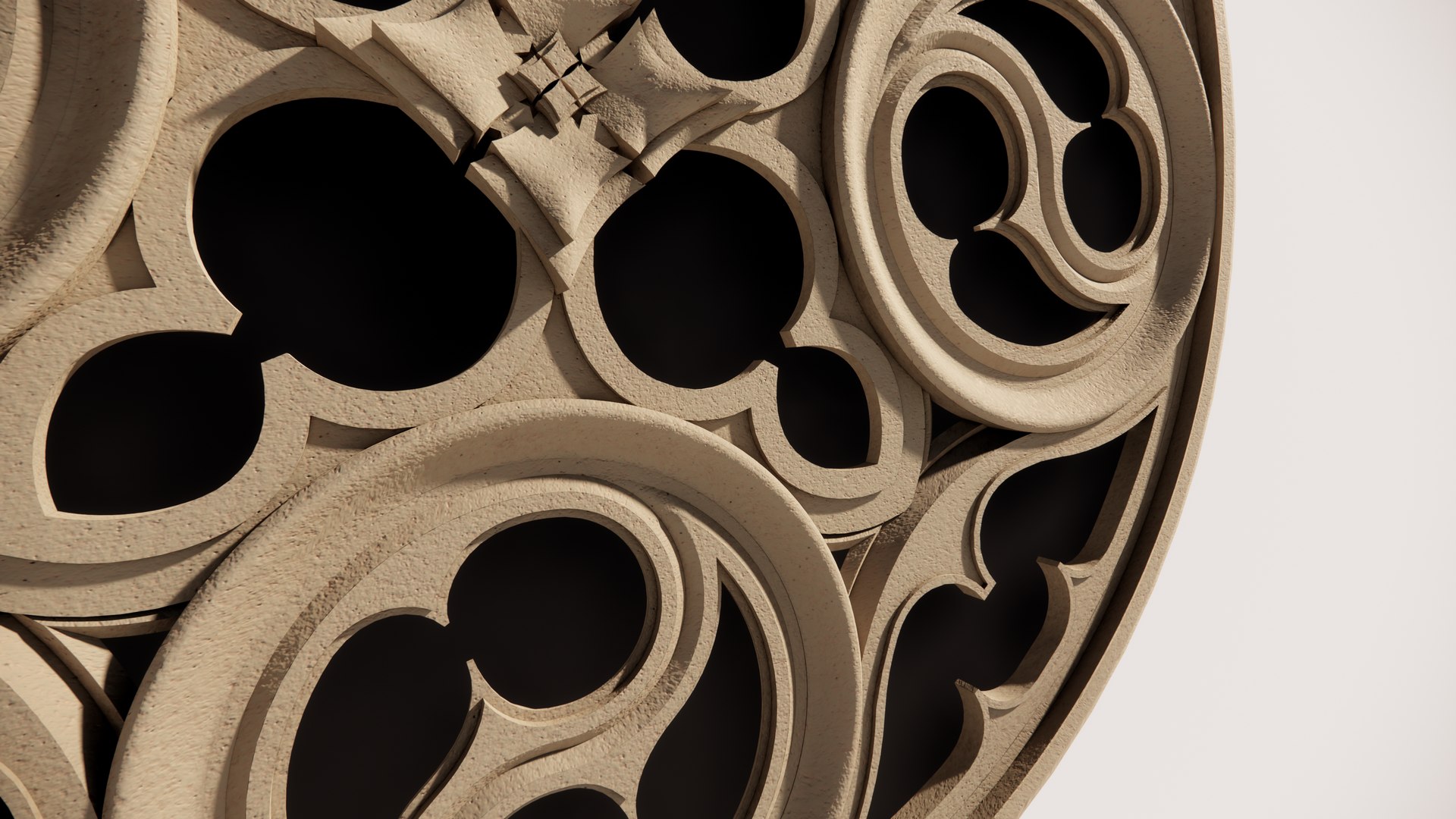 3D Model Rose Window - TurboSquid 2106980