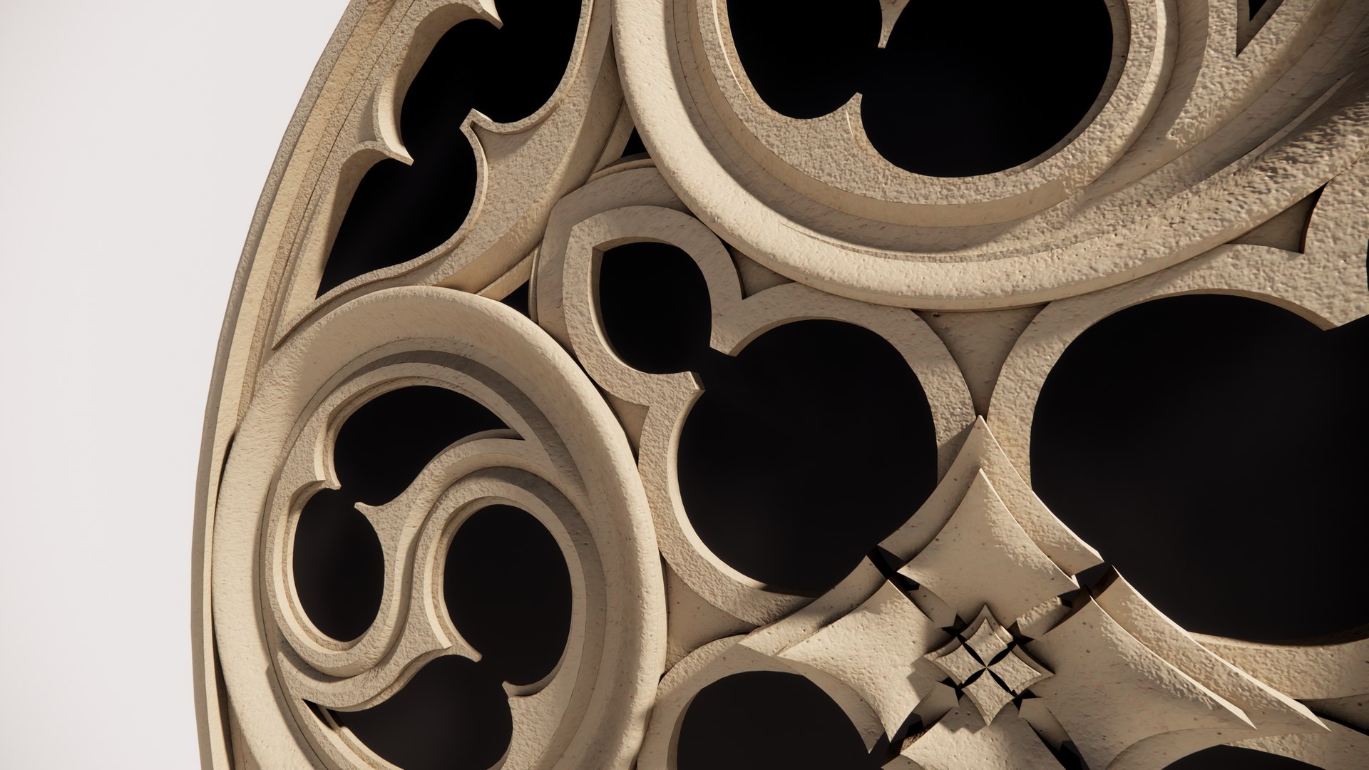 3D Model Rose Window - TurboSquid 2106980