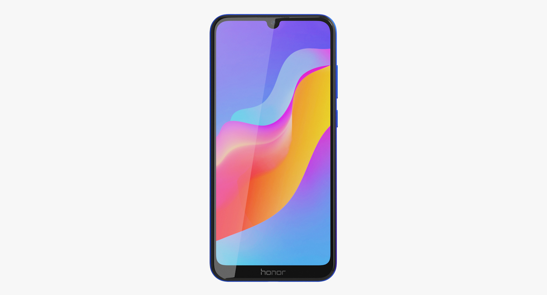 3D Realistic Honor 8a Blue - TurboSquid 1397765