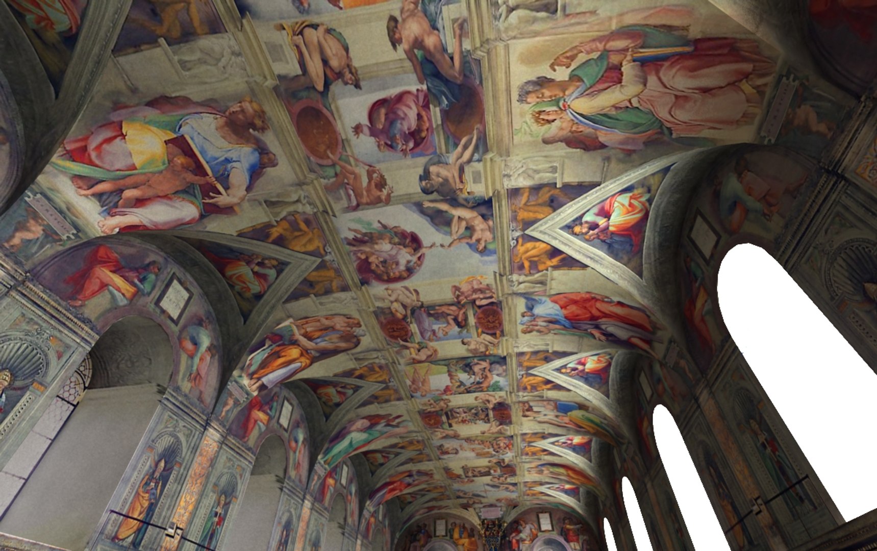 3d Sistine Chapel Model