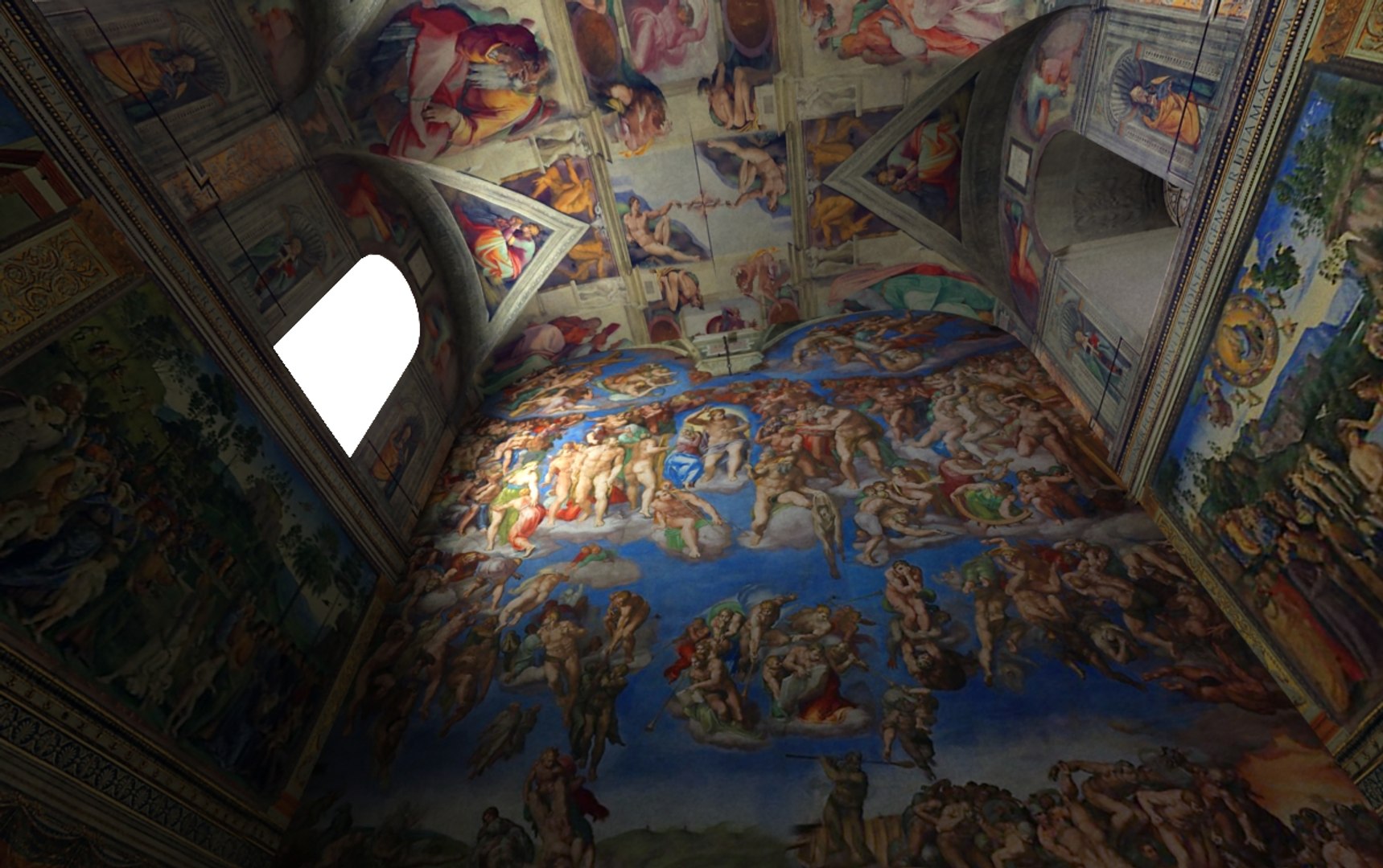 3d Sistine Chapel Model