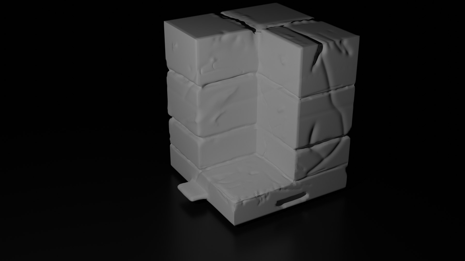 3D Printable Modular Dungeon Battle Map Model - TurboSquid 1986115