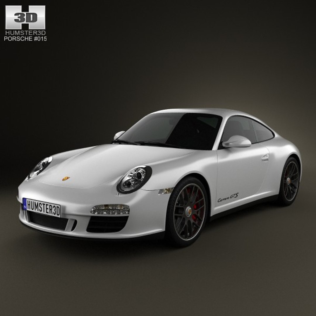 porsche 911 carrera 3d model