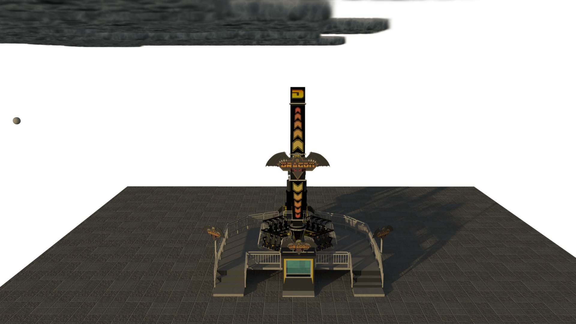 3d dragon loop model