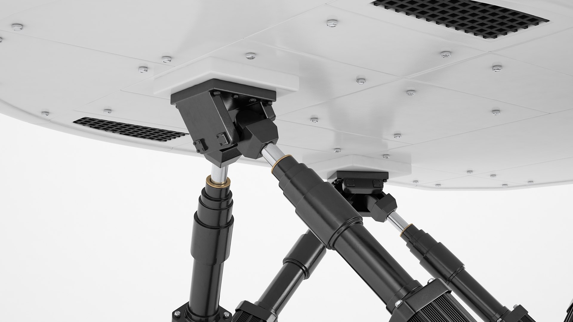 Airplane Simulator Machine 3D Model - TurboSquid 1447254