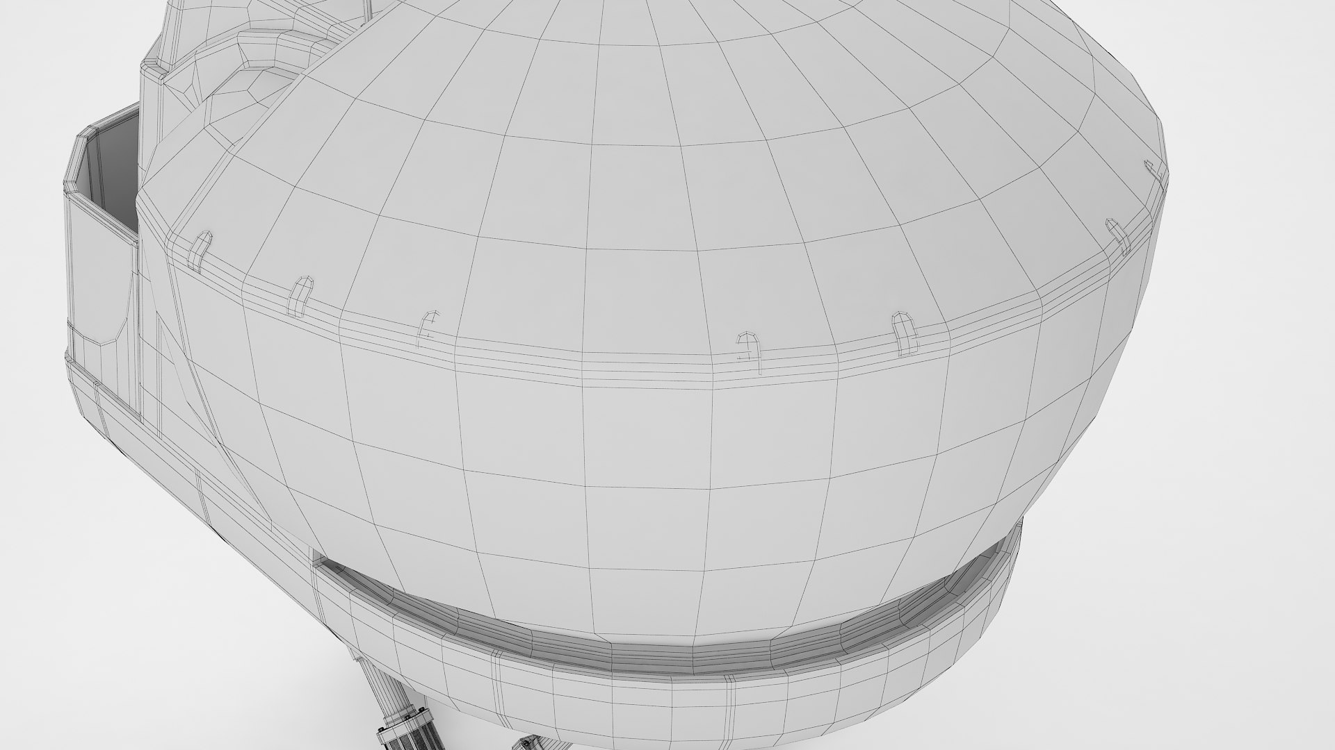 Airplane Simulator Machine 3D Model - TurboSquid 1447254