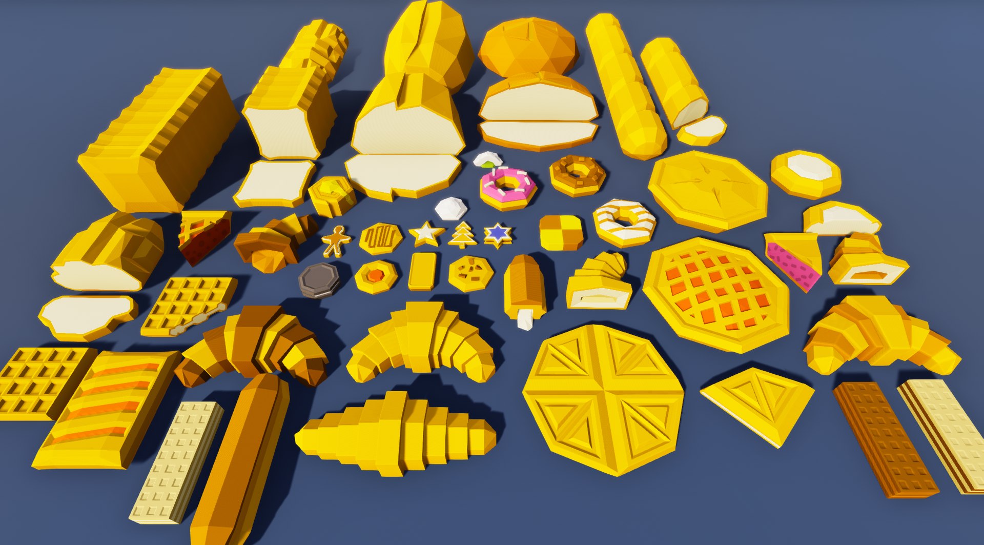 3D Low Poly Food Model - TurboSquid 1823831