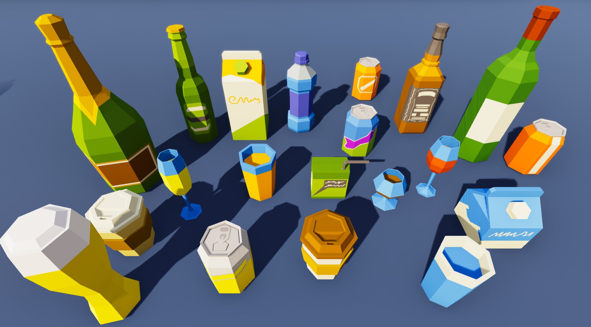 3D Low Poly Food Model - TurboSquid 1823831