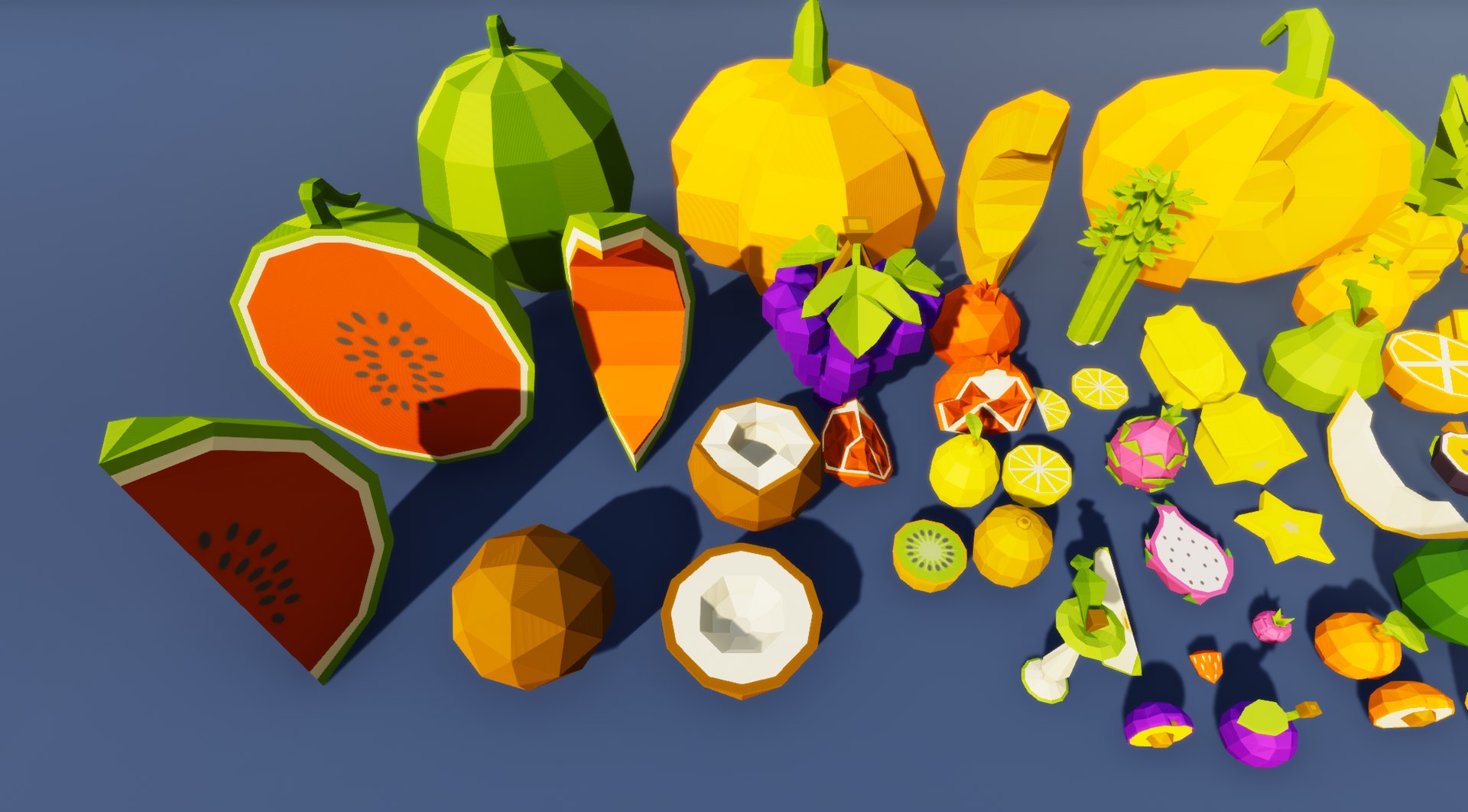 3D Low Poly Food Model - TurboSquid 1823831