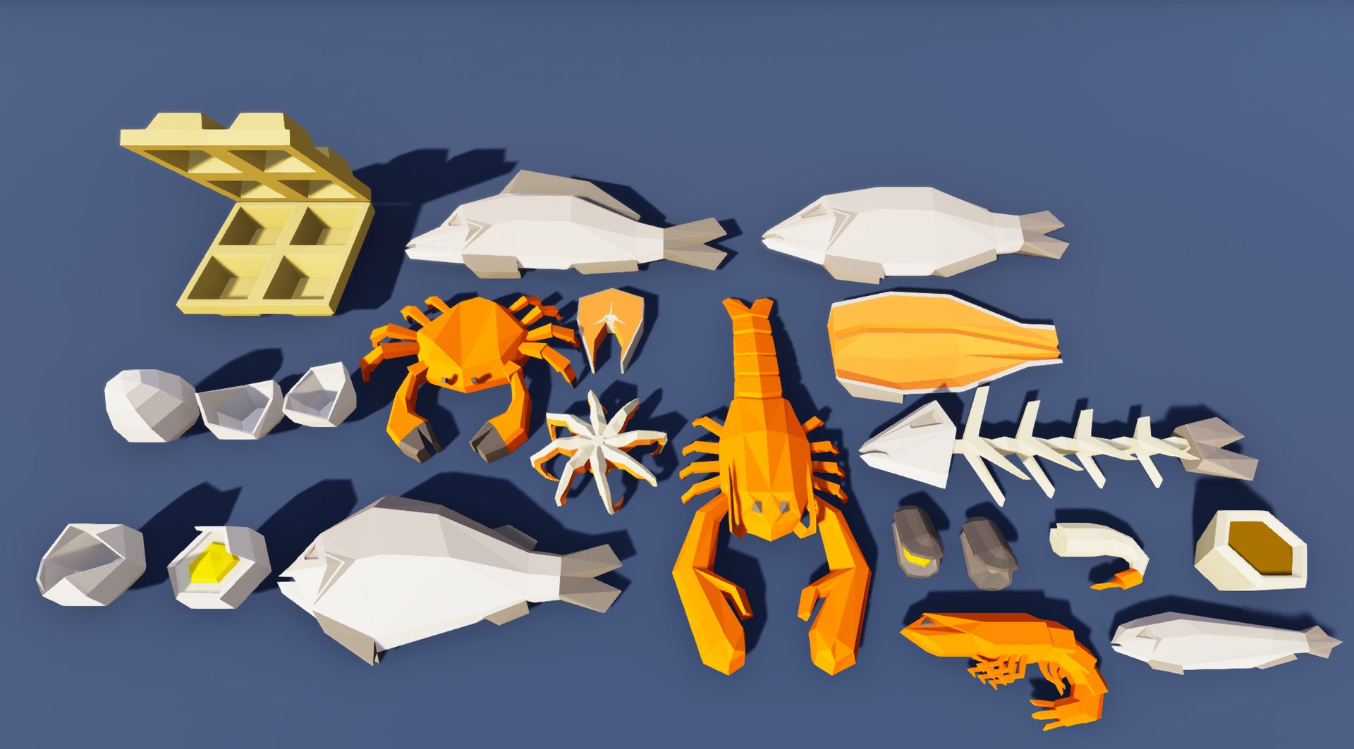 3D Low Poly Food Model - TurboSquid 1823831