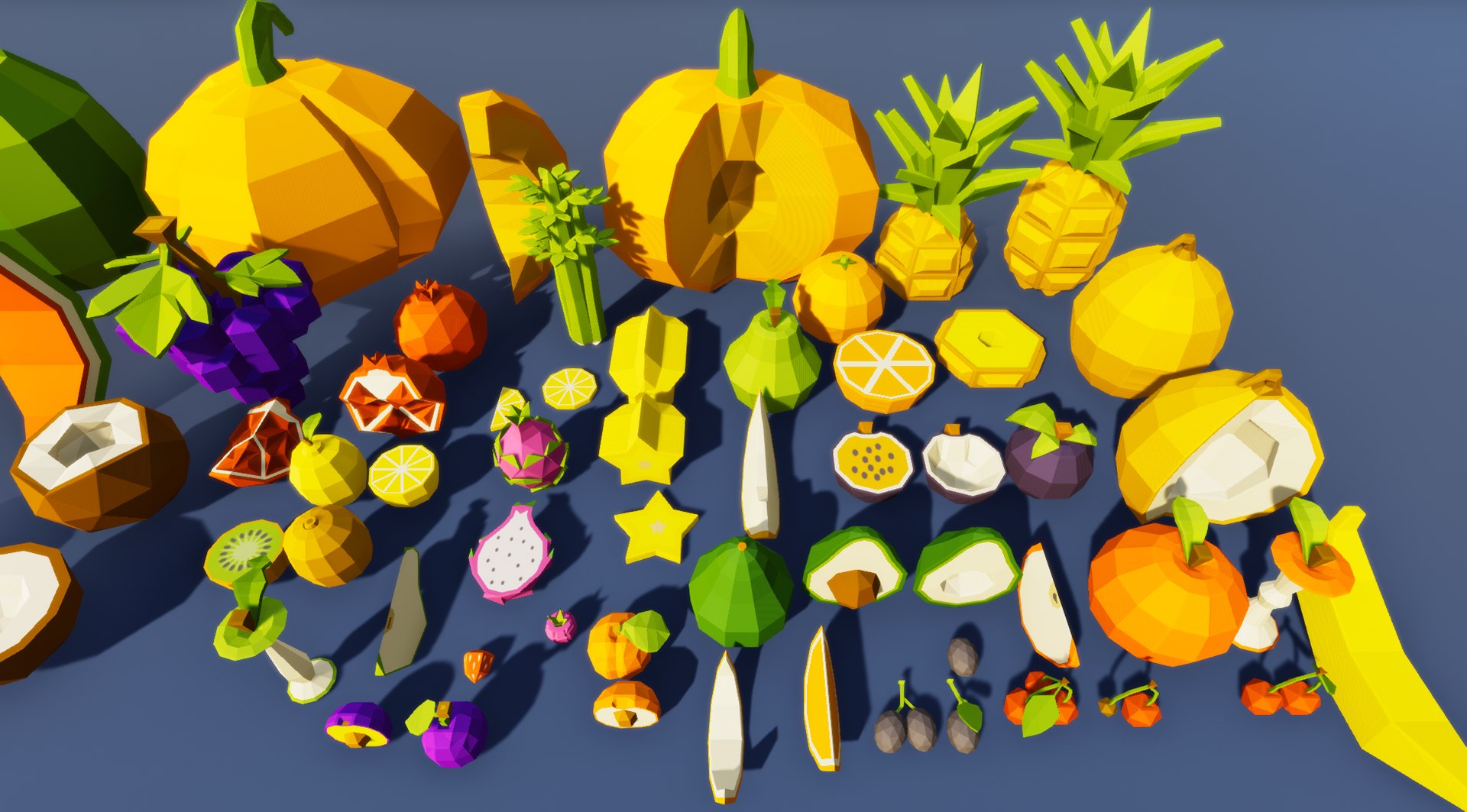 3D Low Poly Food Model - TurboSquid 1823831