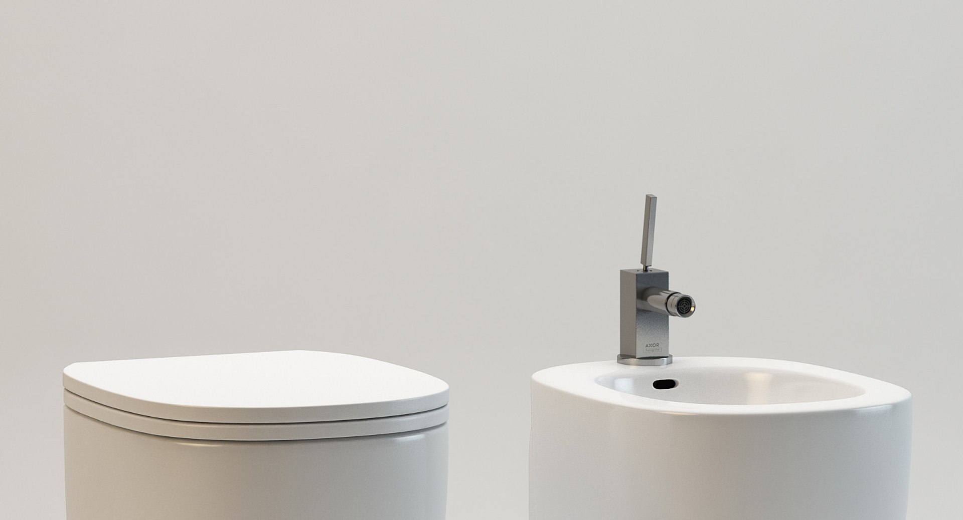 3d Model Pozzi Ginori Bathroom Fixtures