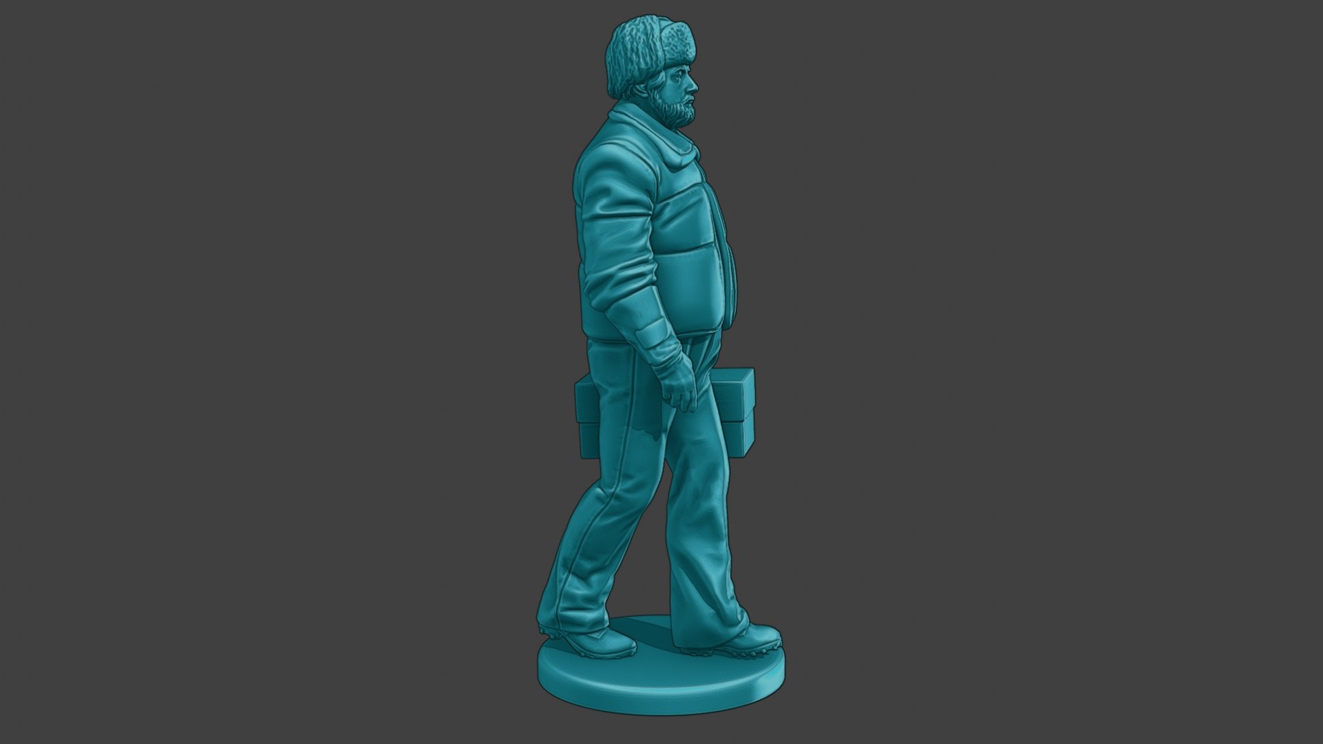 Actual Male Truck Driver AMTD 001 3D Model - TurboSquid 1961397