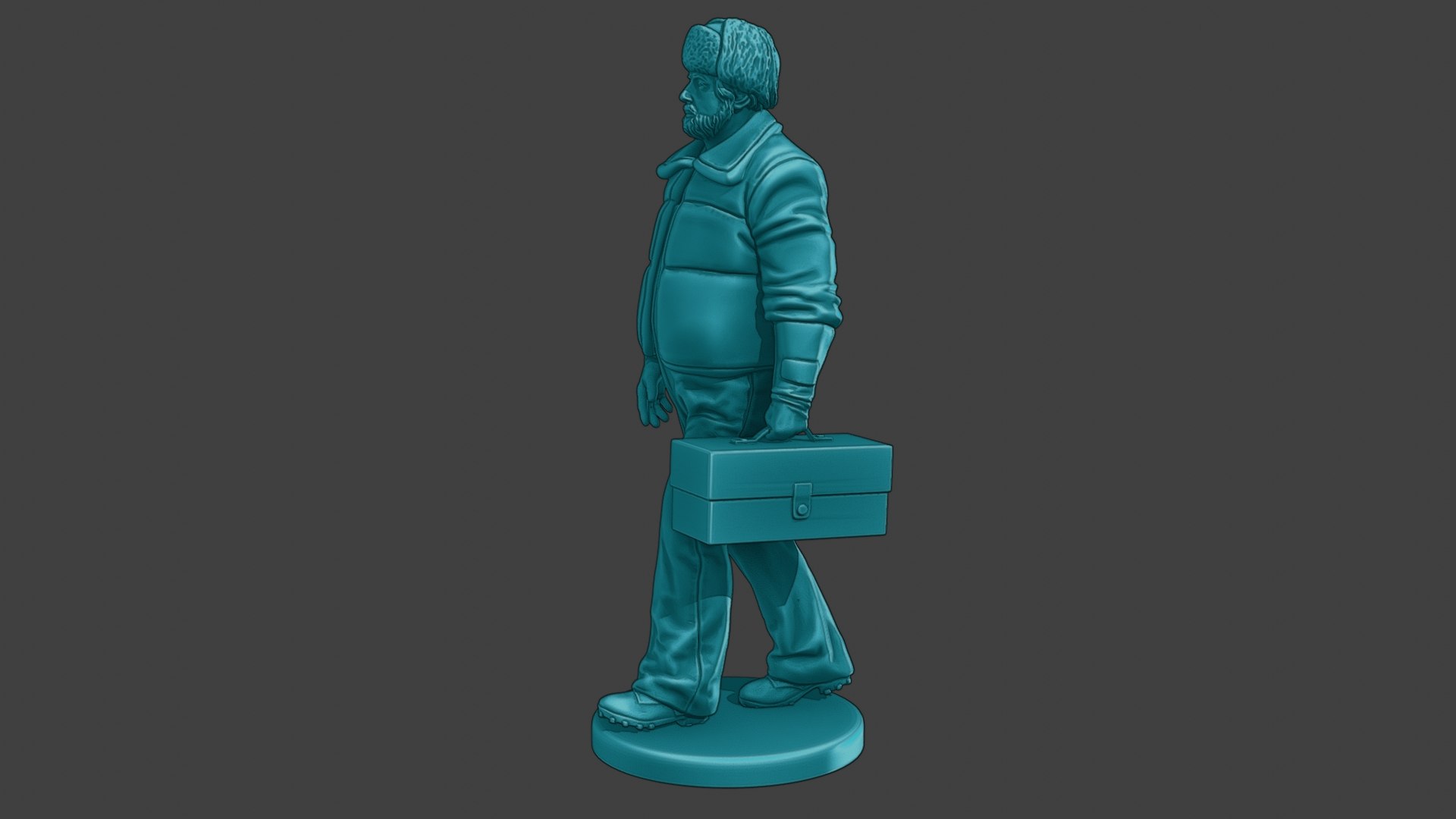 Actual Male Truck Driver AMTD 001 3D Model - TurboSquid 1961397