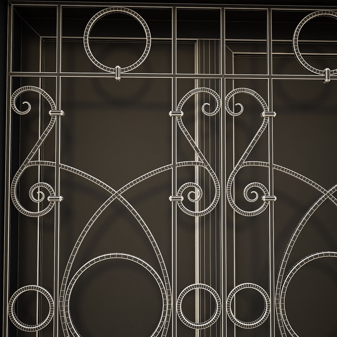 3d Model Windows Security Bars