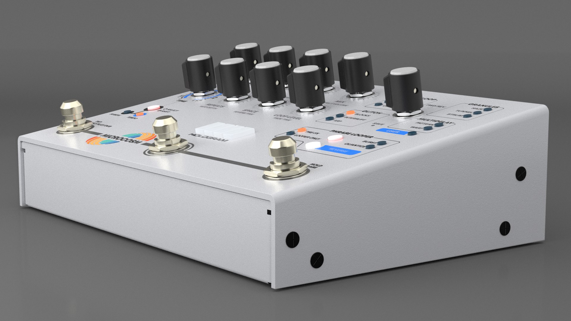 Hologram Microcosm White 3D Model - TurboSquid 2247442