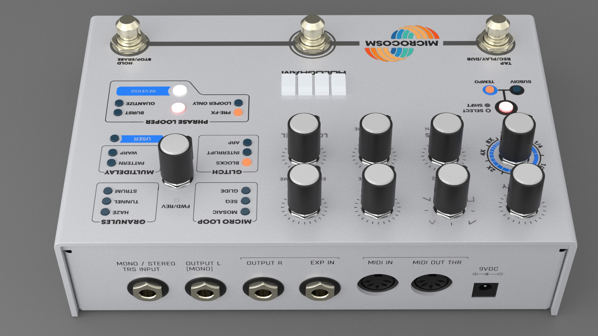 Hologram Microcosm White 3D Model - TurboSquid 2247442