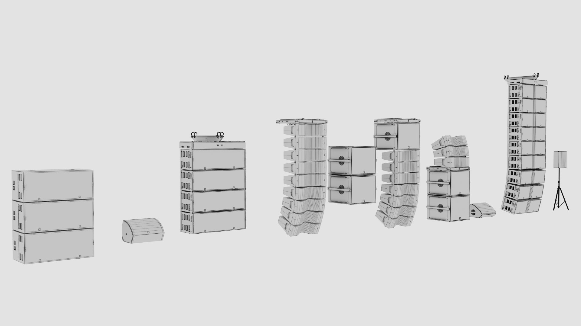 10 Models Sound Systems Collection 3D Model - TurboSquid 2148749