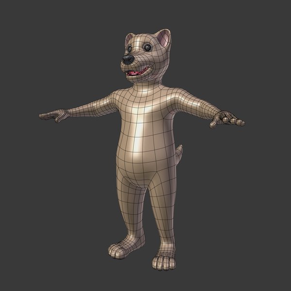 modelo 3d Perro de pie - TurboSquid 1439791