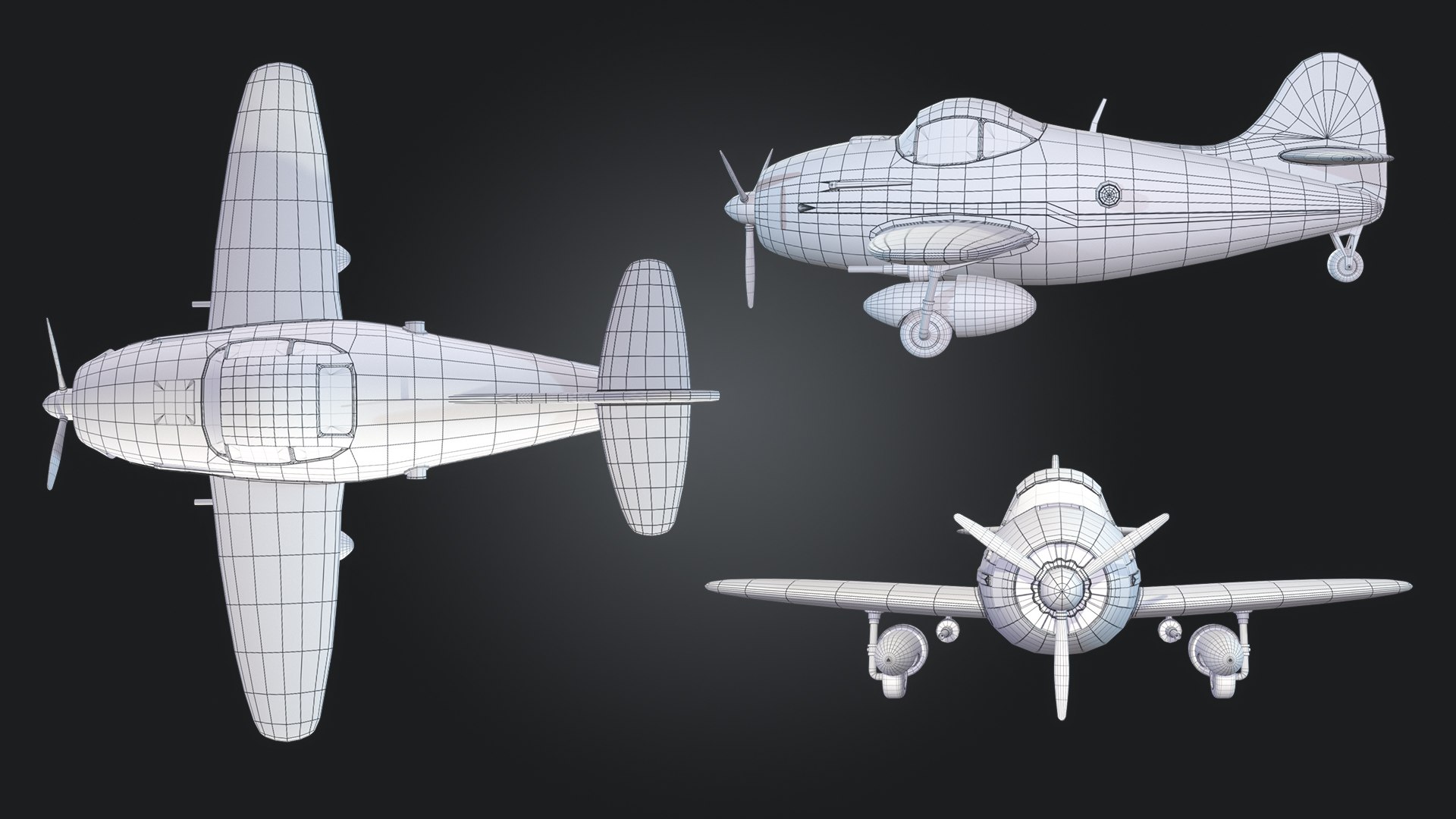 Airplane Model - TurboSquid 2184099
